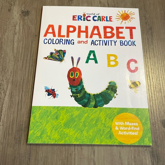 Office | Alphabet Coloring Book Eric Carle | Poshmark
